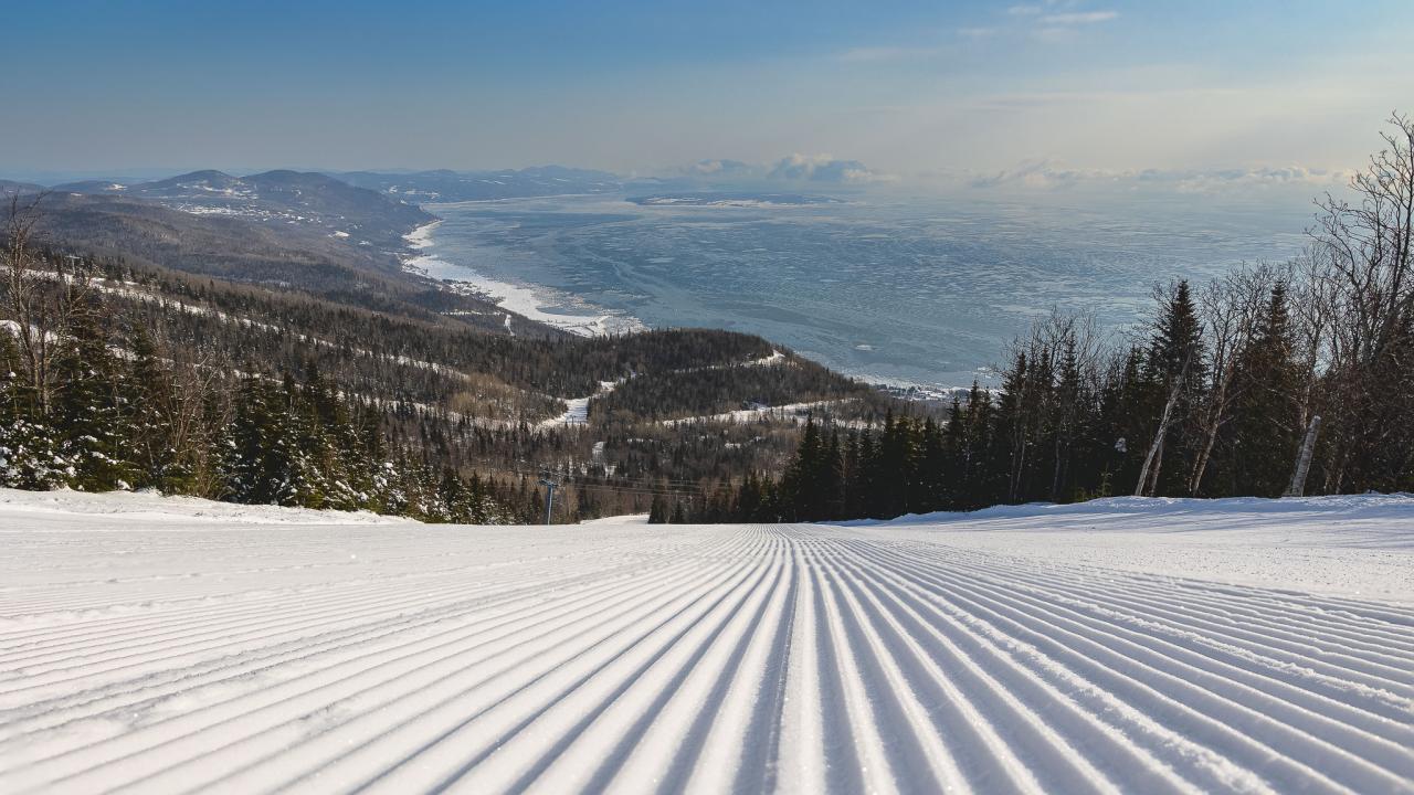 Site officiel du Massif de Charlevoix, Québec
