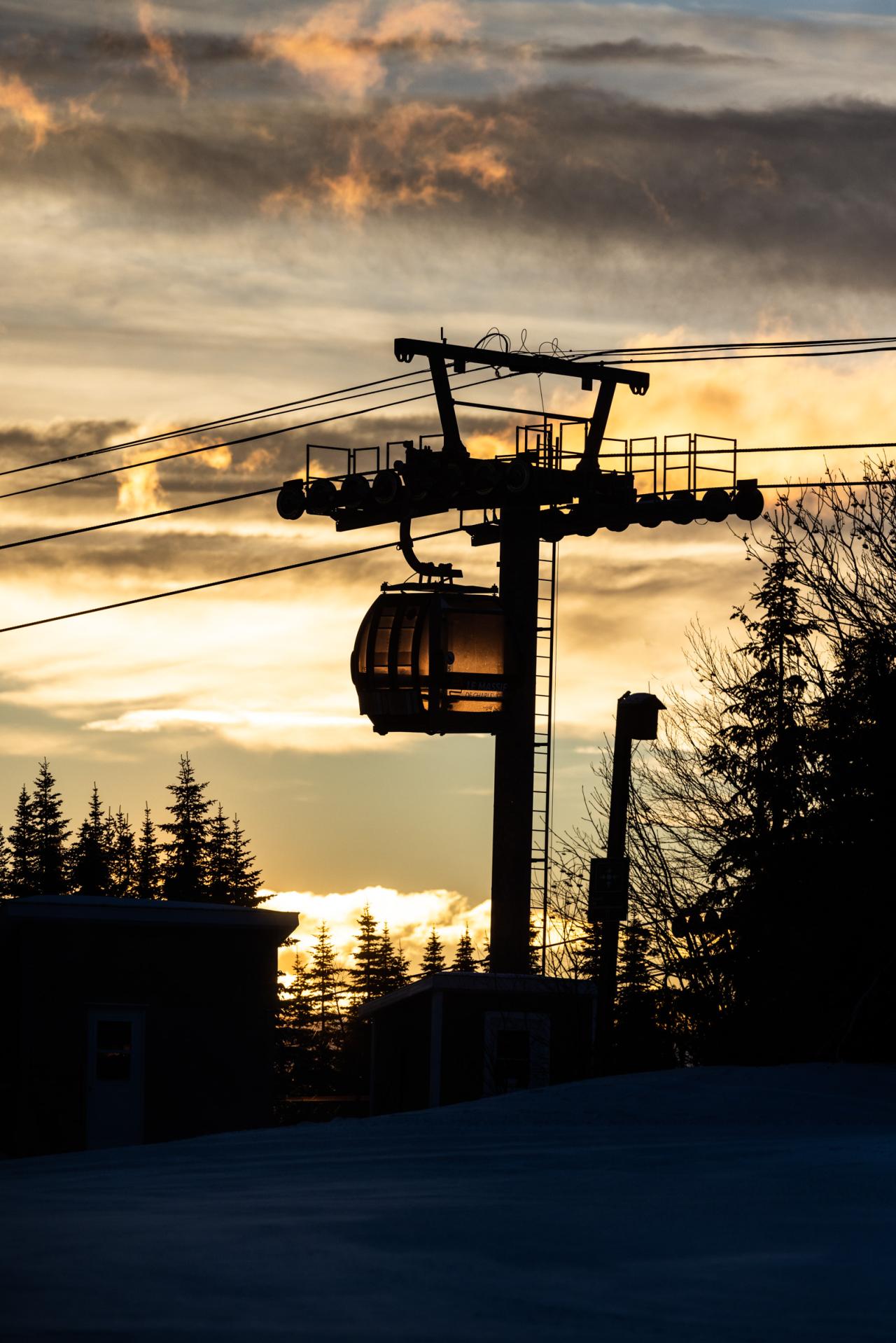Take in Scenic Views with a Gondola Ride at Le Massif
