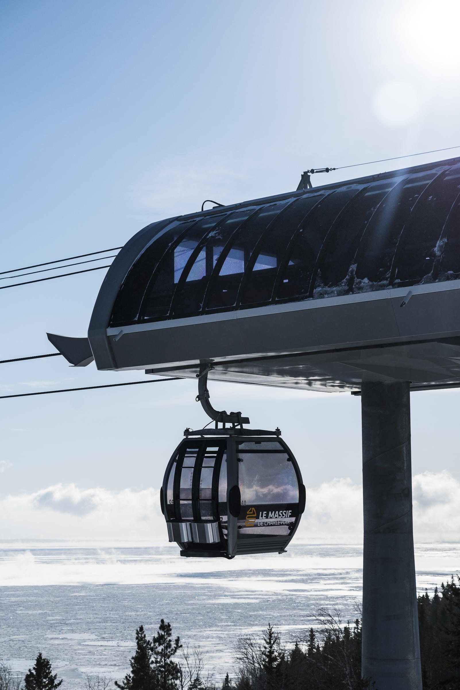 Take in Scenic Views with a Gondola Ride at Le Massif